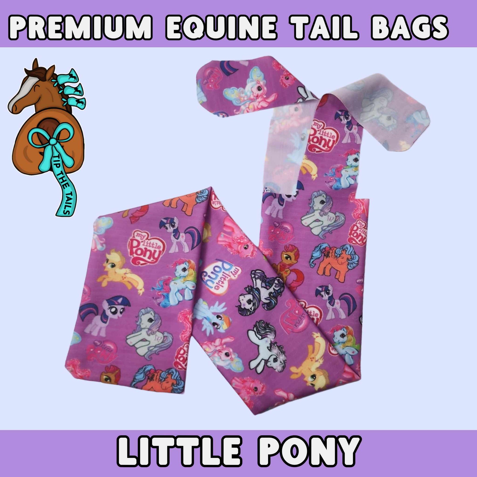 MLP Equine Tail Bag, Tailbags for Horses and Pony Tail Protection, Tail ...